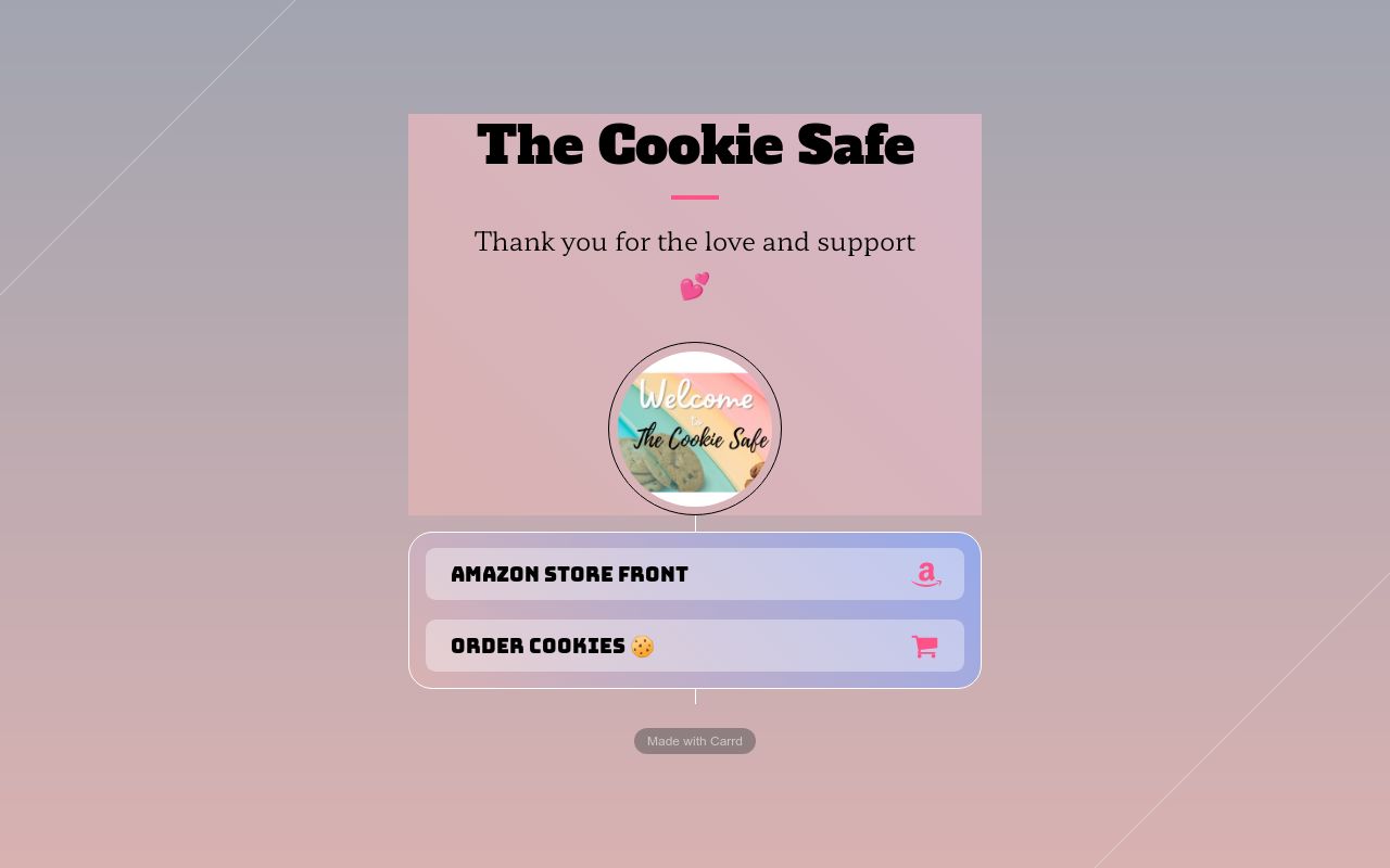 The Cookie Safe